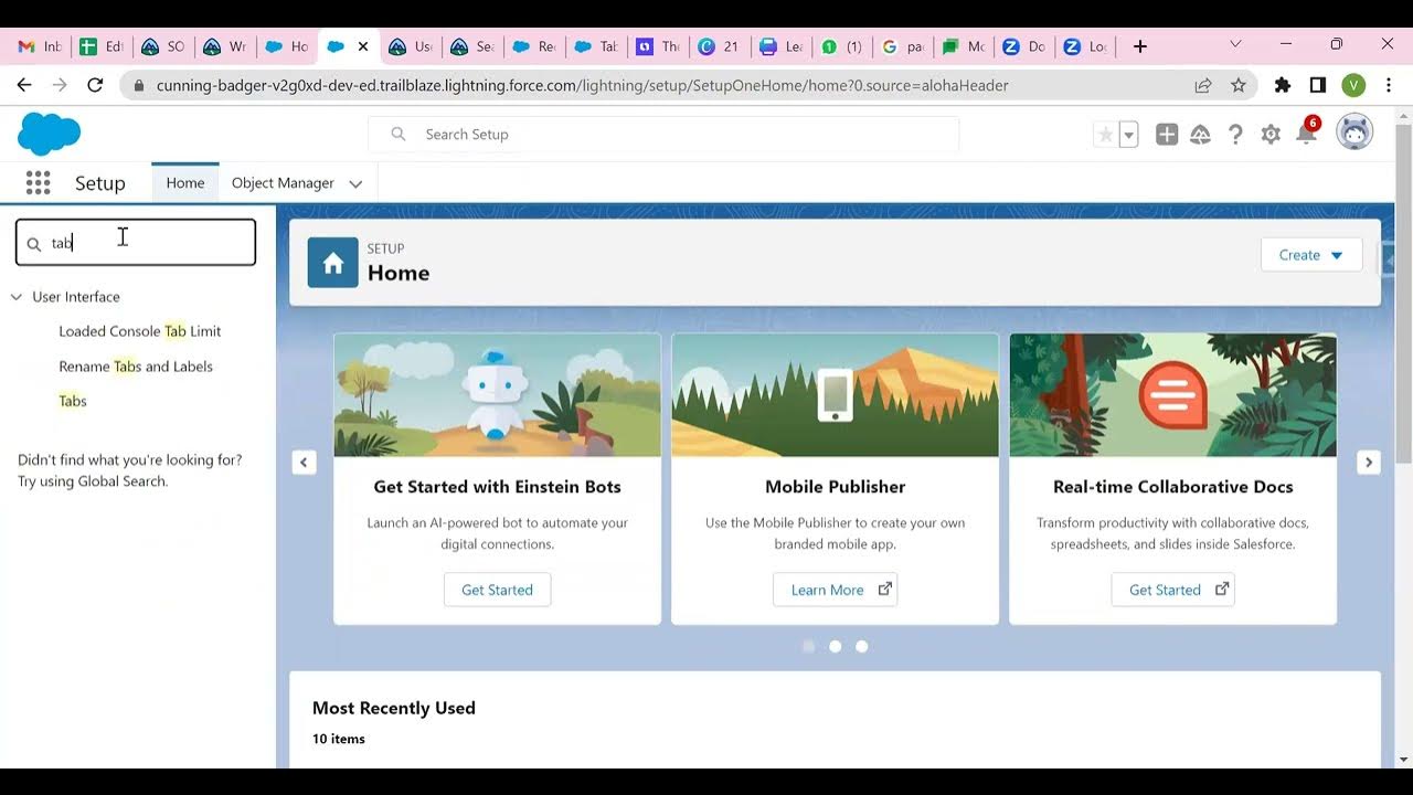 How To Create Custom Objects Fields And Tabs In Salesforce Youtube
