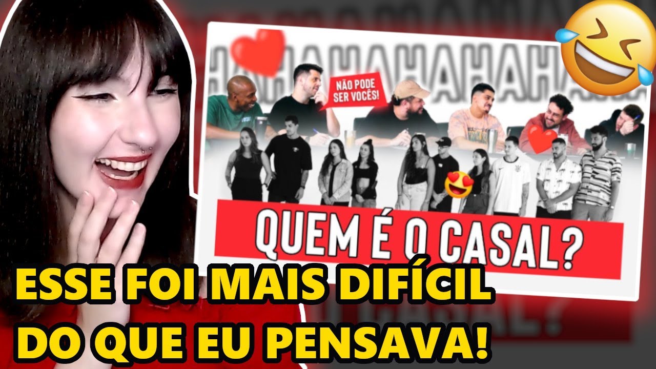 Quem É O Casal React Aqueles Caras Youtube