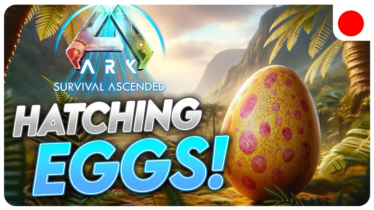 Ark Survival Ascended - Hatching Gigantoraptor Eggs! #ARKade #playARK # ...