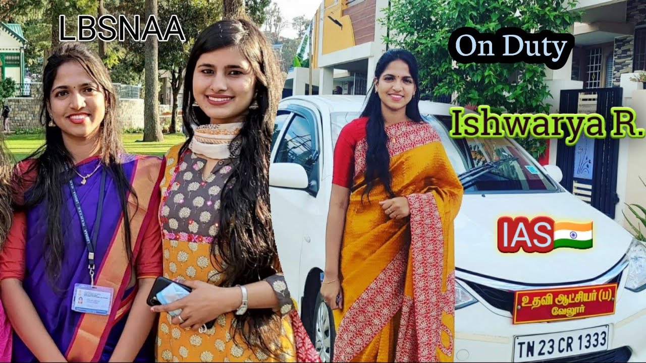 Beautiful IAS Iswarya R.|CSE-2019 Topper| #LifeatLBSNAA - YouTube