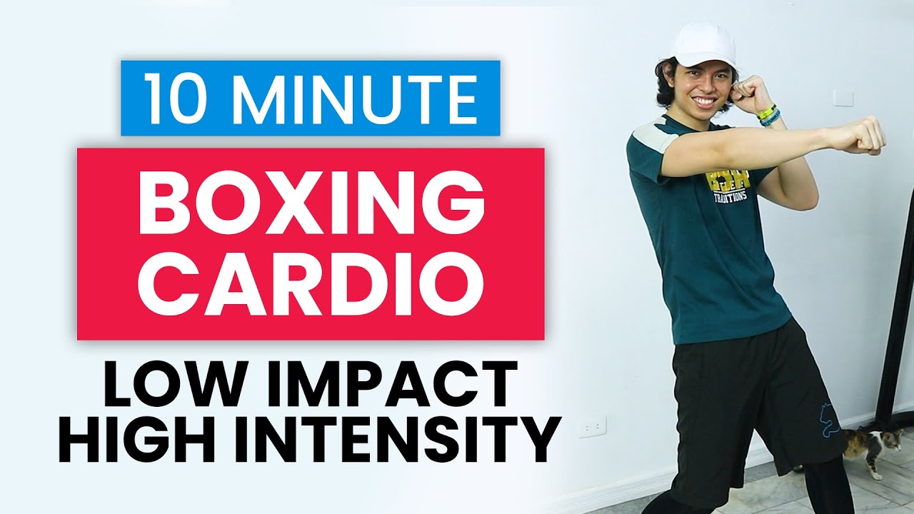 10 MIN FUN LOW IMPACT HIGH INTENSITY • Combat Cardio #1 • Keoni Tamayo ...