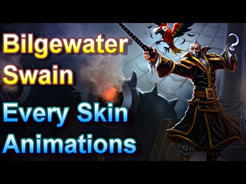 Bilgewater Swain - Every Skin Animations - League of Legends - YouTube