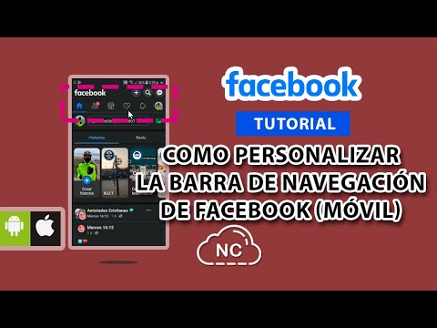 COMO PERSONALIZAR LA BARRA DE NAVEGACIÓN DE FACEBOOK - YouTube