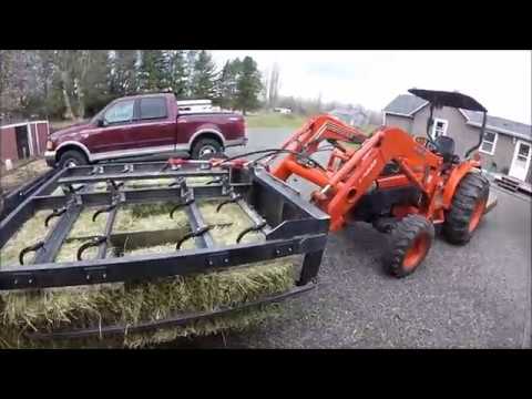 Hay Grapple Accumulator Build Part 5 - YouTube