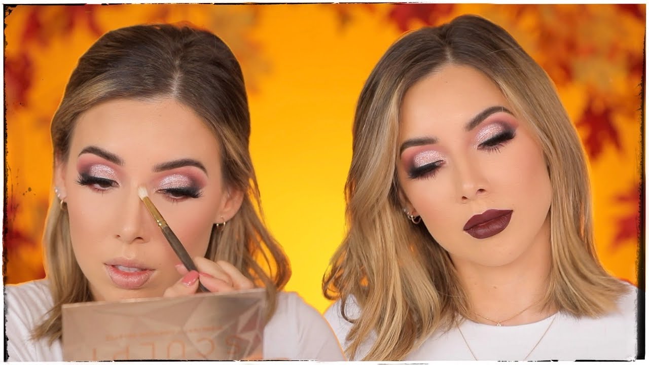 A THROWBACK MAKEUP LOOK! MAJOR FALL LUSTRELUX VIBES - YouTube