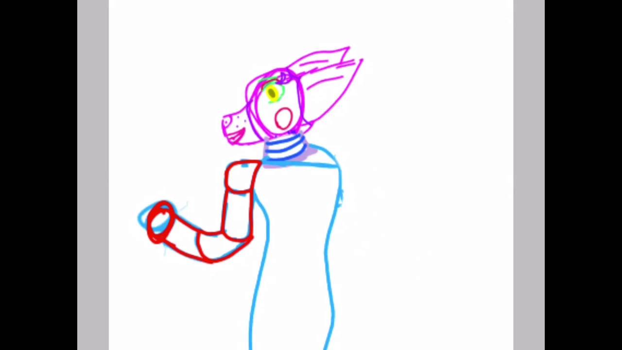 W.i.p Mangle Profile Pic Redraw - YouTube