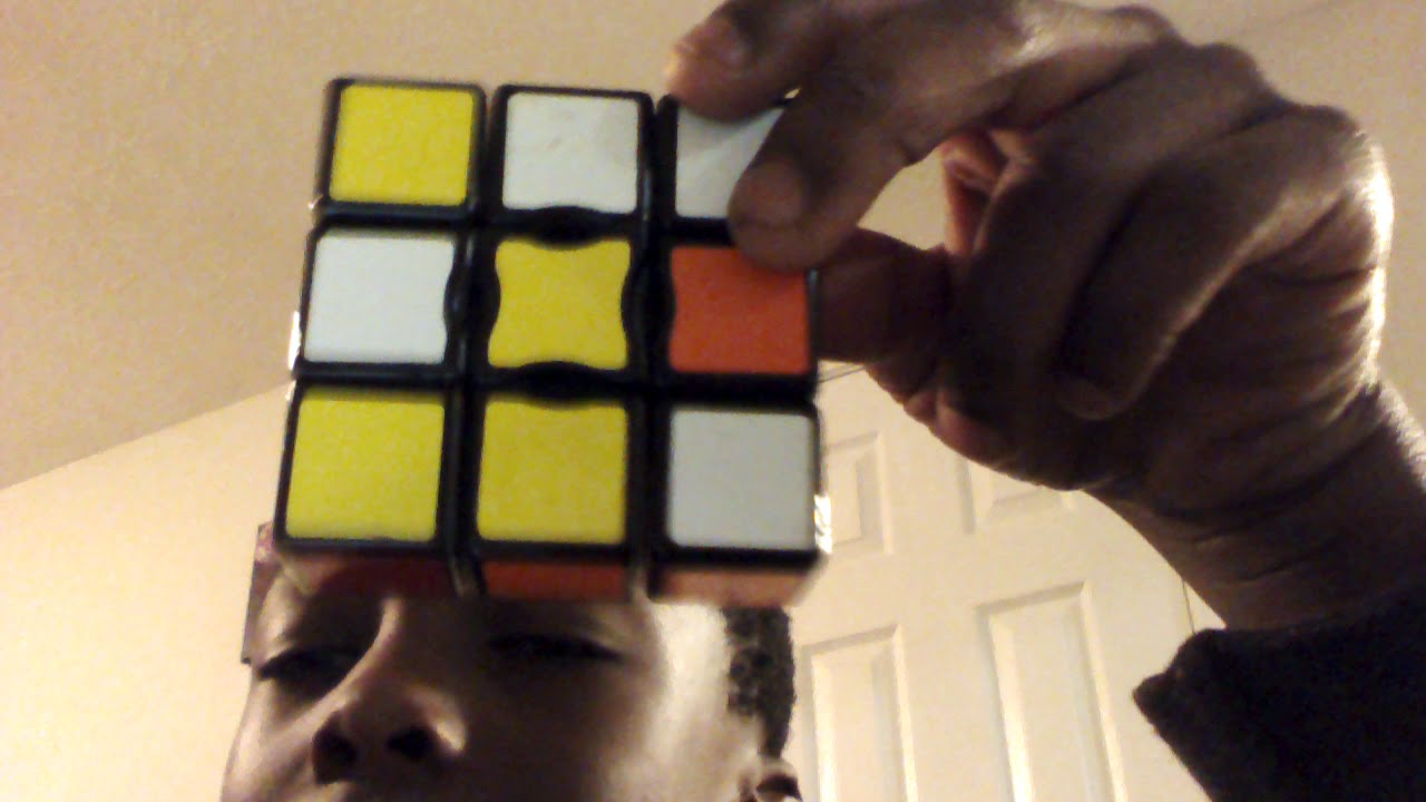How to solve a 3x3 flat Rubik's cube - YouTube