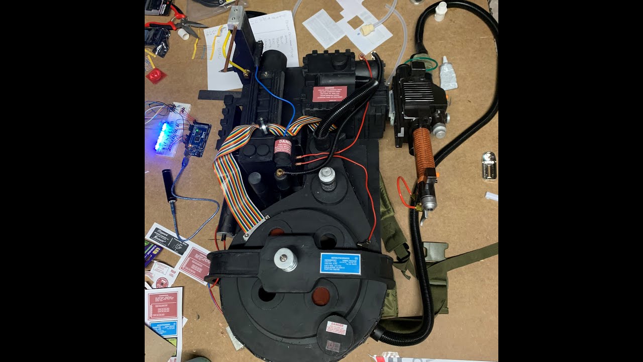 DIY Ghostbusters Proton Pack Build from Scratch— MADE FROM WOOD - YouTube