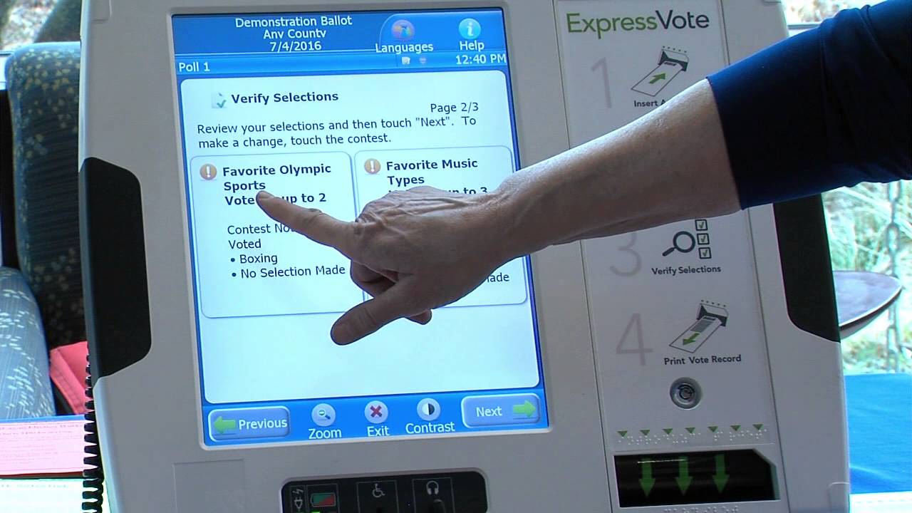 New Voting Machines Make it Easier for Marylanders to Cast Their Ballot ...