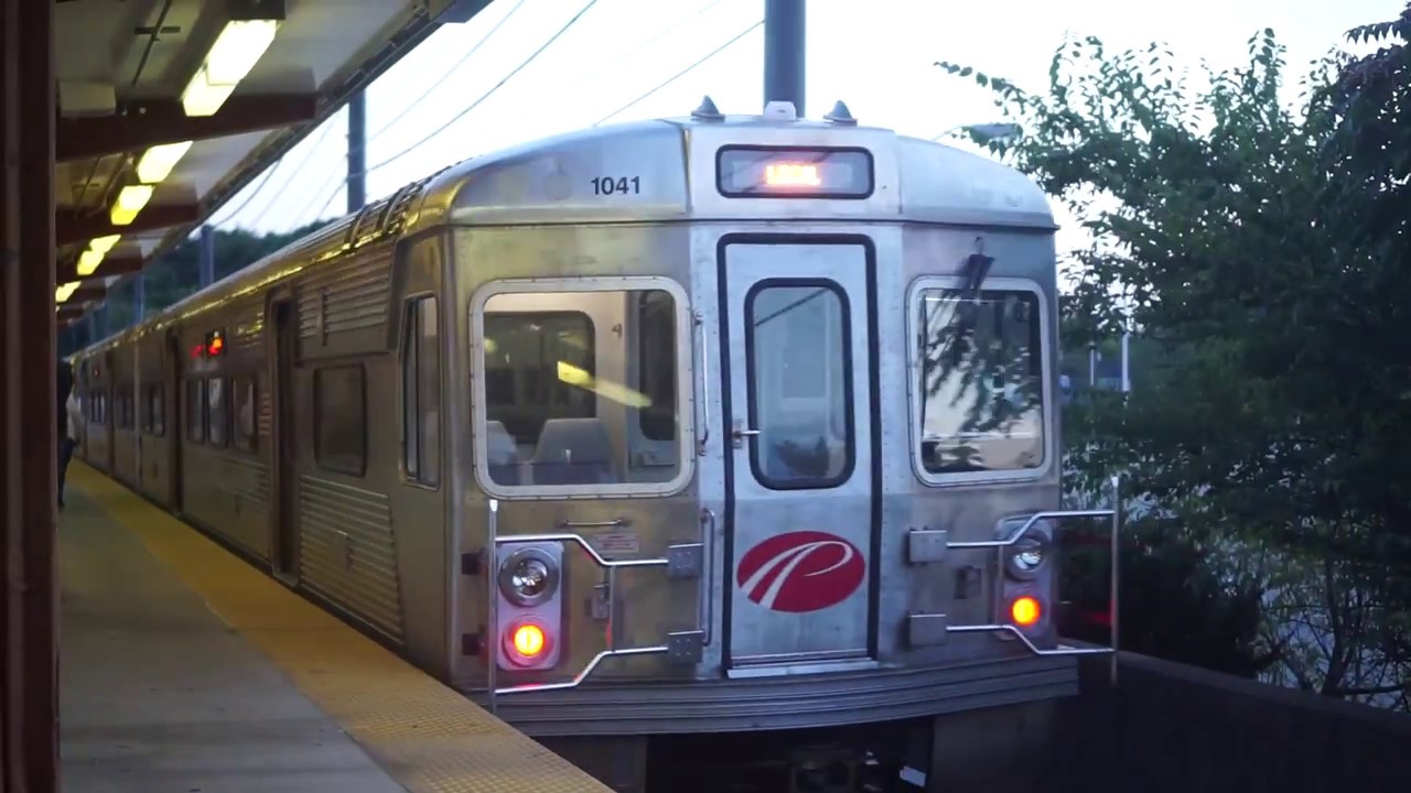 Trains in Fading Light: Patco High Speed Line - YouTube
