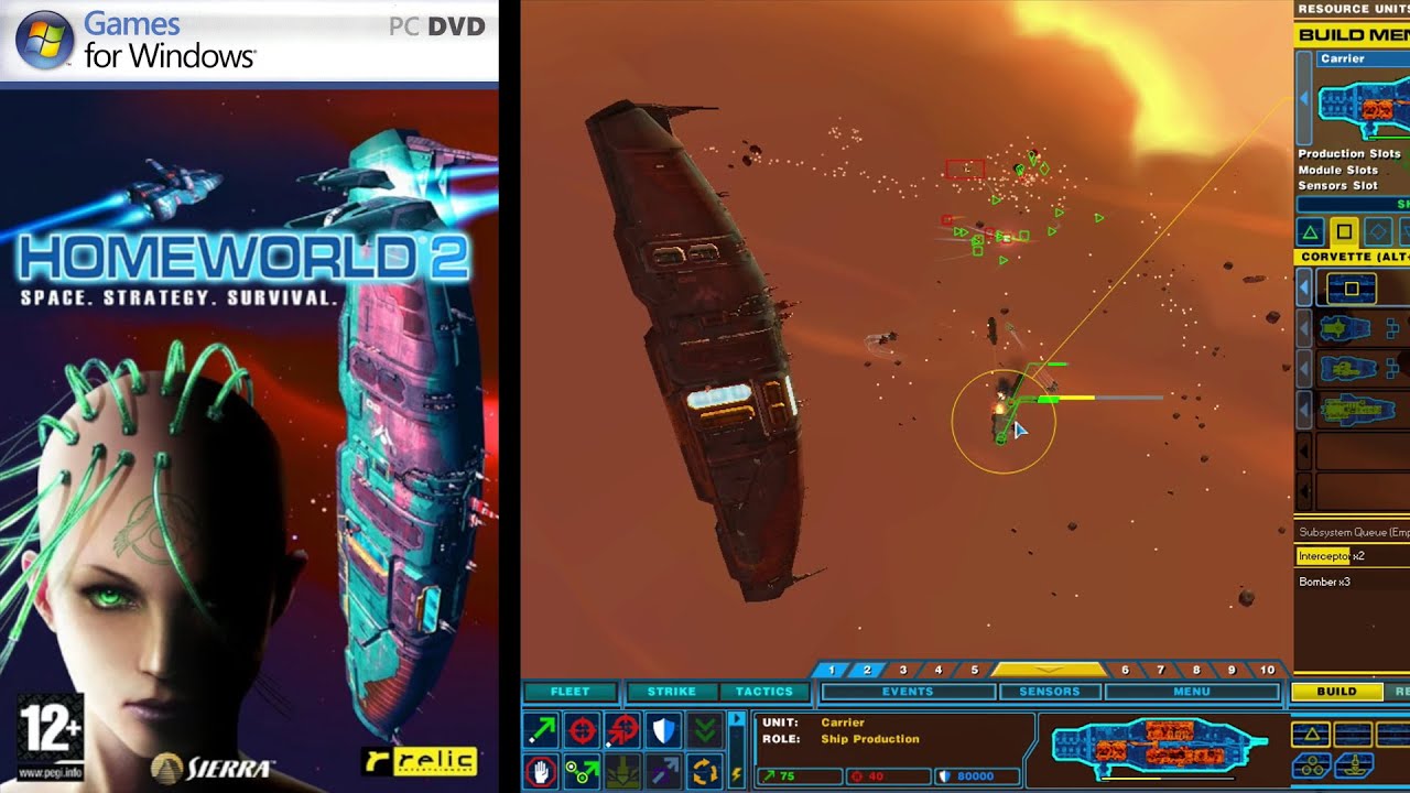 Homeworld 2 ... (PC) [2003] Gameplay - YouTube