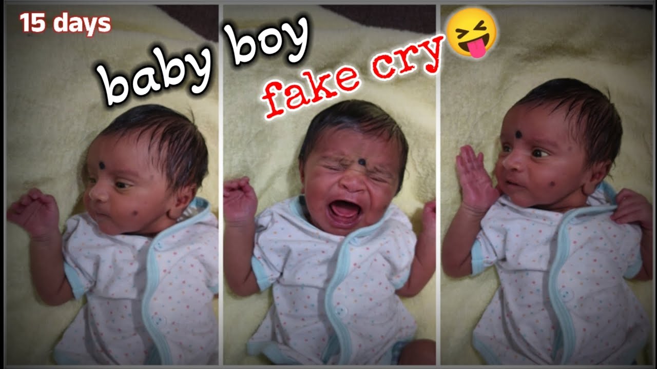 Baby boy fake cry😝 || cute baby video || #shorts #shortvideo #baby # ...
