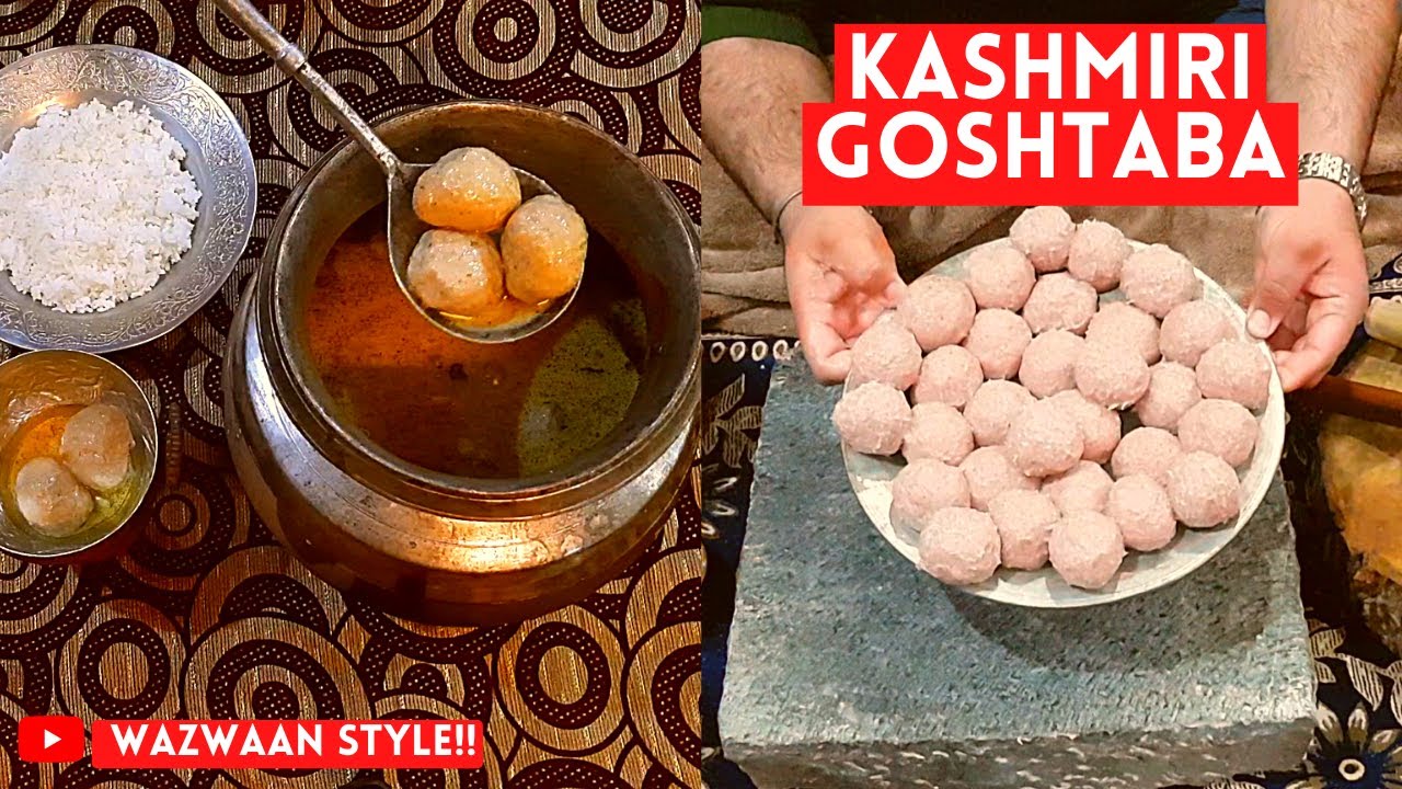 Goshtaba Recipe || Mutton Goshtaba|| Wazwaan Goshtaba || Kashmiri ...