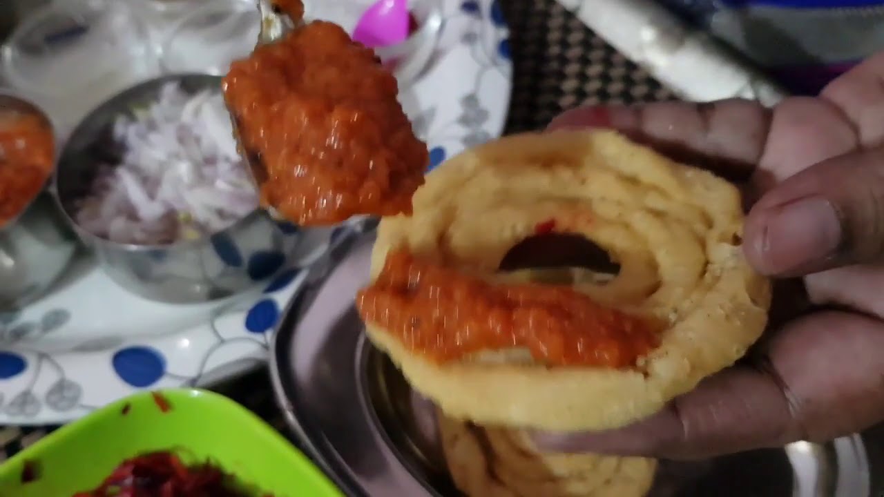 Salem special snacks (chutney murukku)snacks recipe. - YouTube