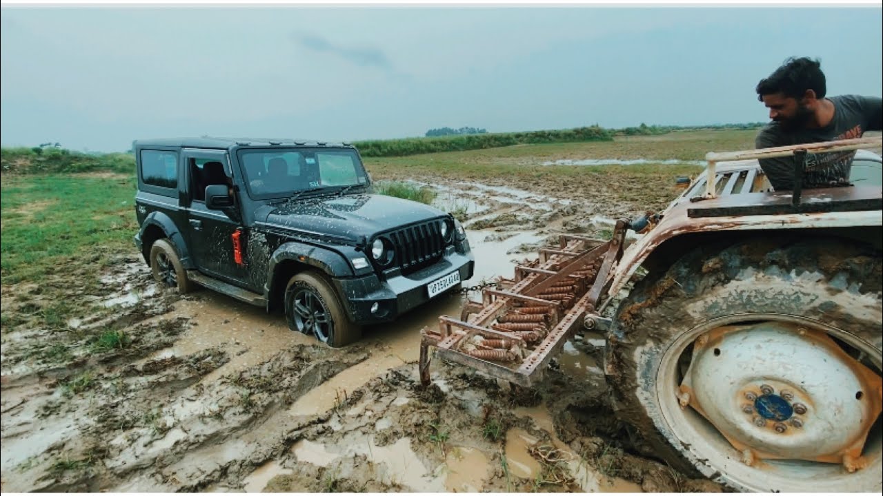 [4K] Thar Offroading Part-1 #thar #offroading #youtubeindia - YouTube