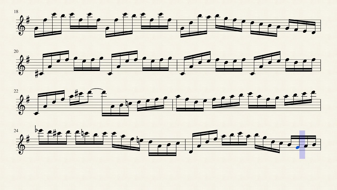 Bach - Cello Suite in G Major Prelude For Flute - YouTube