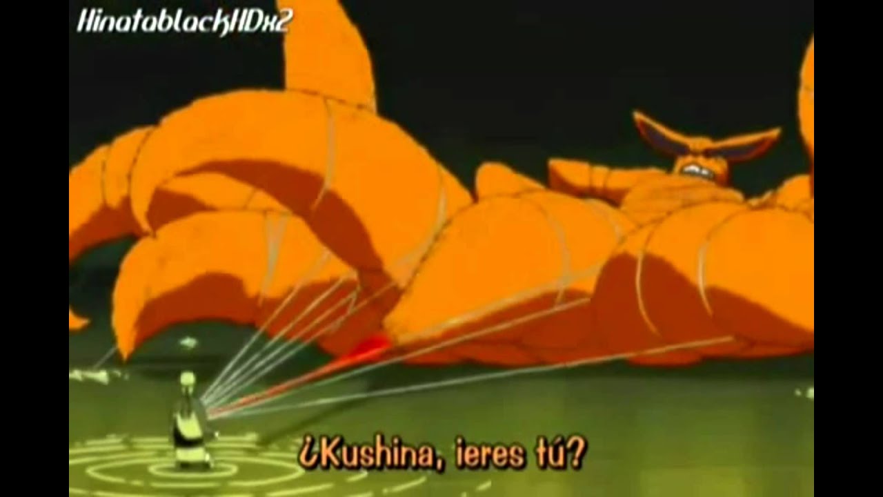Naruto vs Kyubi "subtitulado" - YouTube