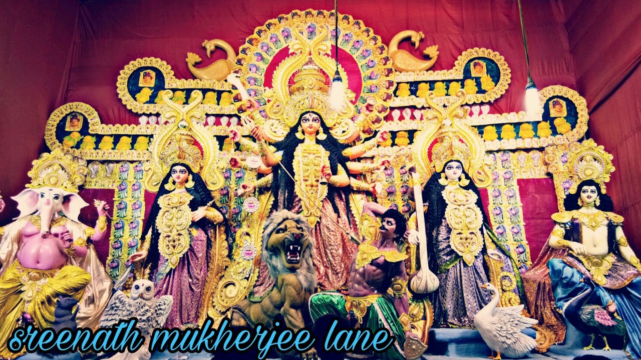 Durga Puja Kolkata Dumdum Talapark Protima - YouTube