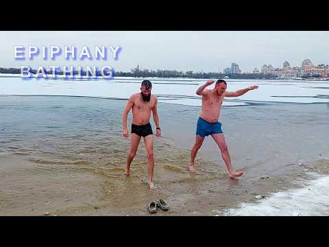 EPIPHANY ICE BATH | Cold Water Baptism 2026| #21 #baptism #bathing
