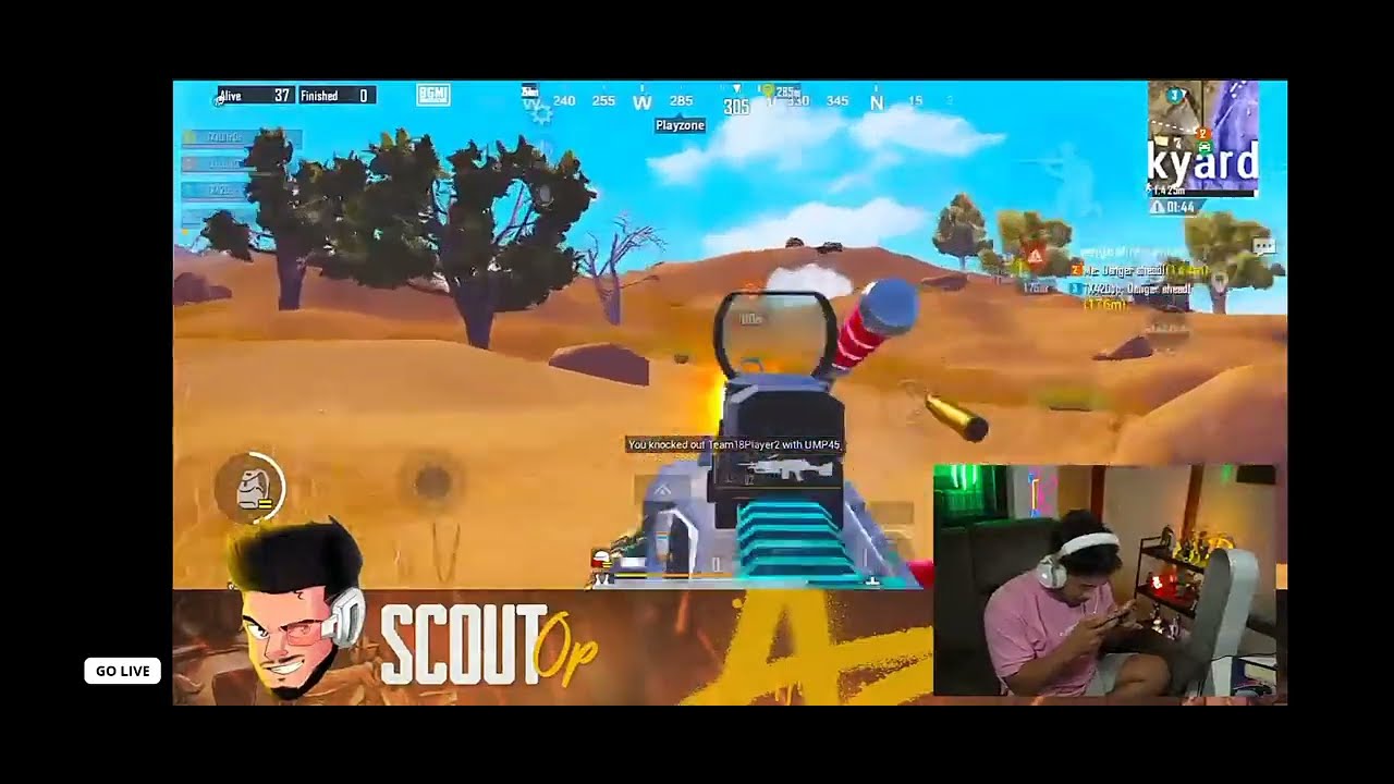 scout 1v2 godlike 1v3 fail Jonathan piche se aagaya #teamxspark - YouTube