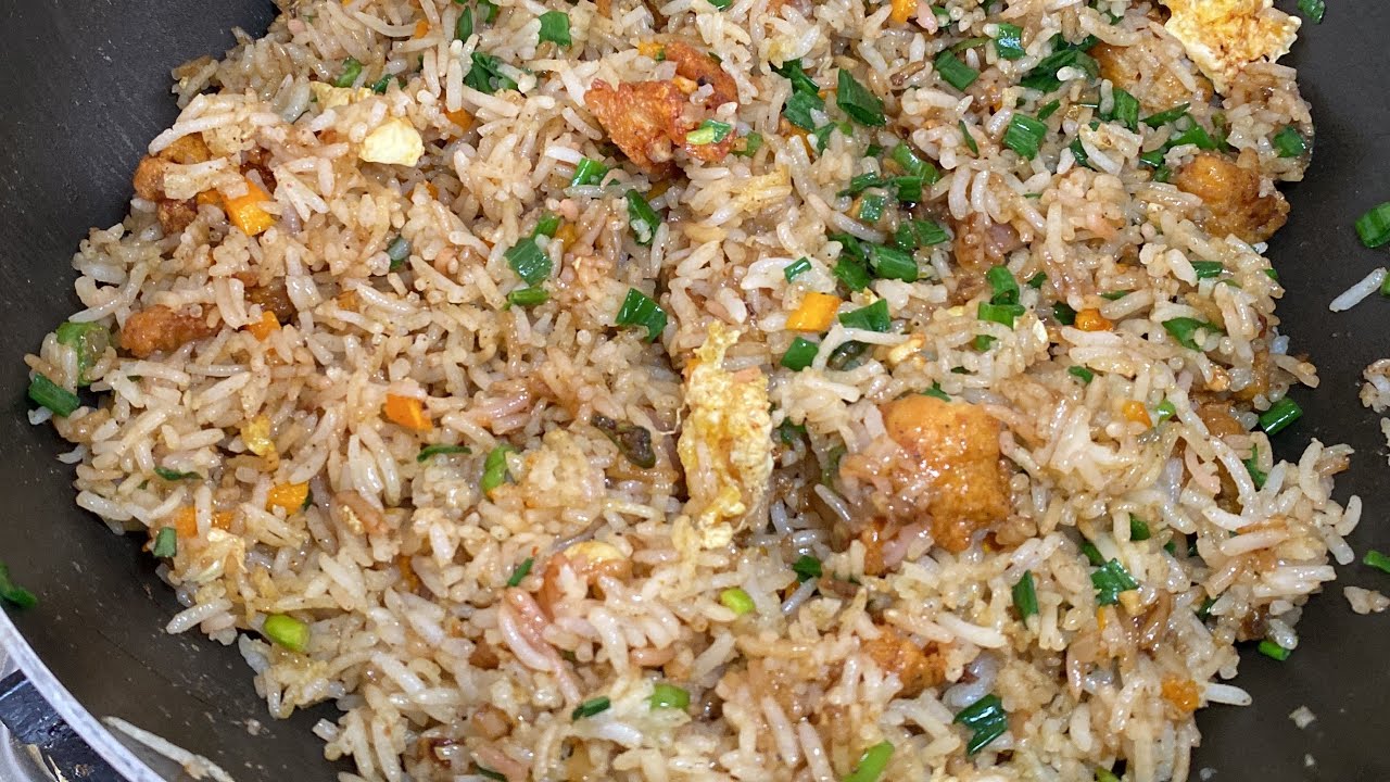 tasty chicken fried rice || tasty chicken fried rice - YouTube