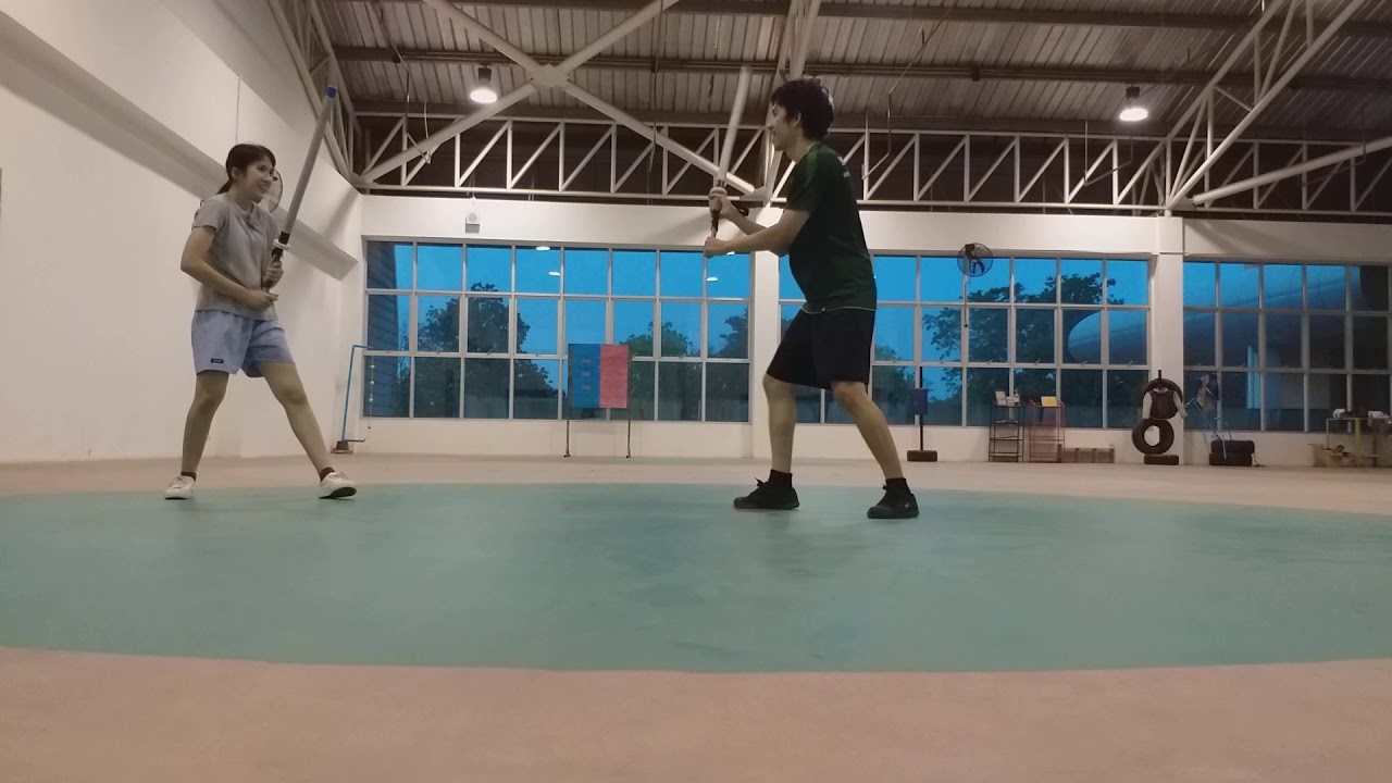 Sword sparring 24/5/2020 - YouTube