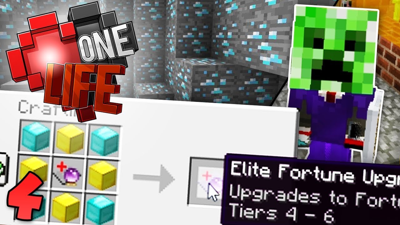 GETTING SUPER OP! Minecraft One Life SMP EP4 - YouTube