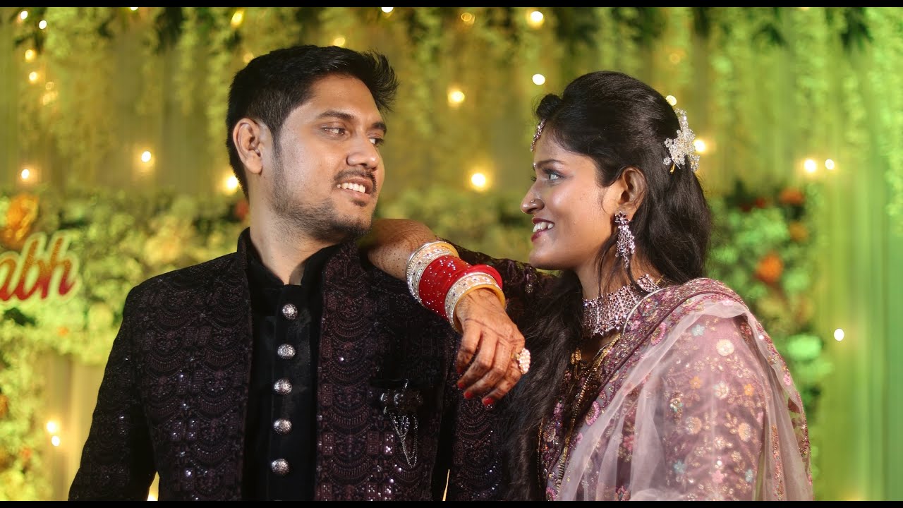 Saurabh & Mrunal Reception Highlights - YouTube