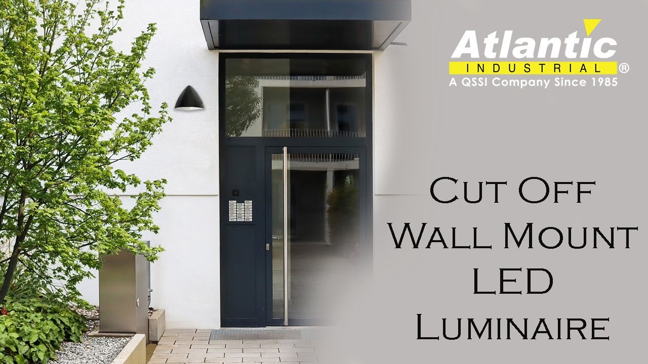 LED Wall Mount Cut Off Luminaire WPC30 - YouTube