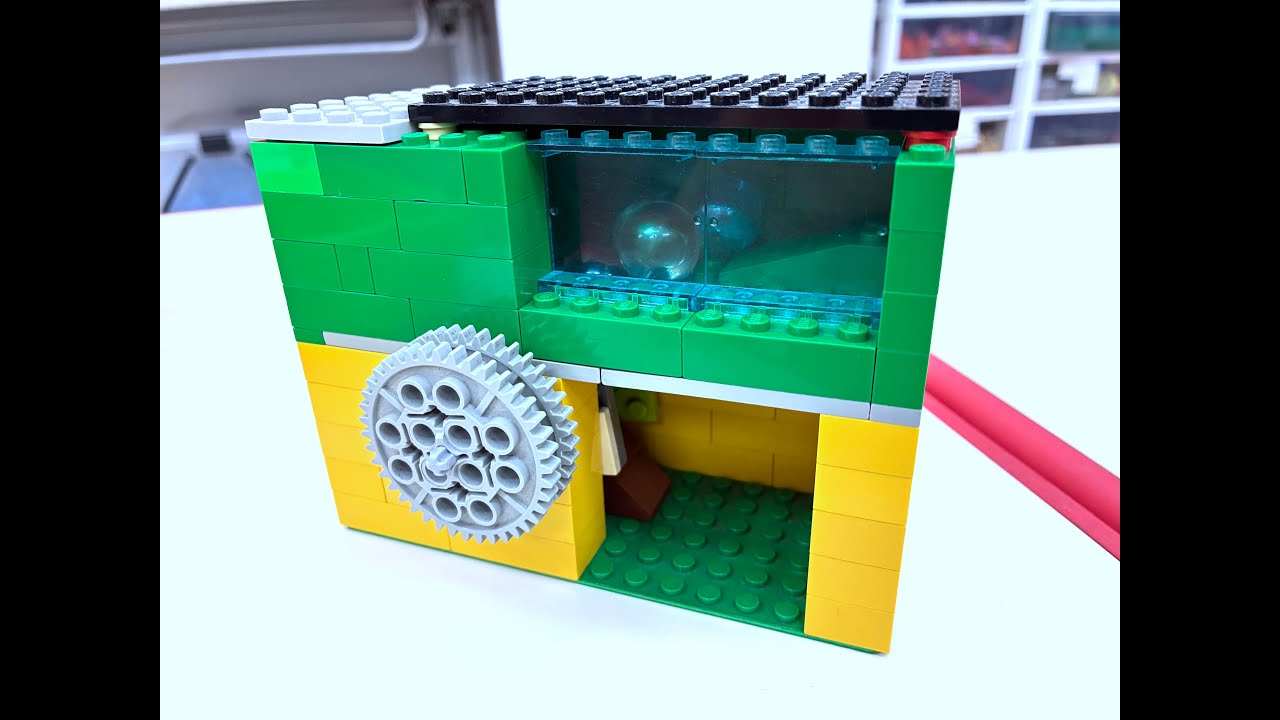レゴ LEGO ビー玉ガチャガチャ capsule toy machine ver.2025 - YouTube