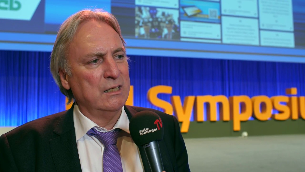 CTI Symposium 2017 - Interview Prof. Dr Peter Gutzmer, Schaeffler AG - YouTube