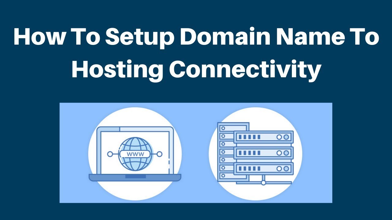 How to Setup Domain Name to hosting connectivity - YouTube