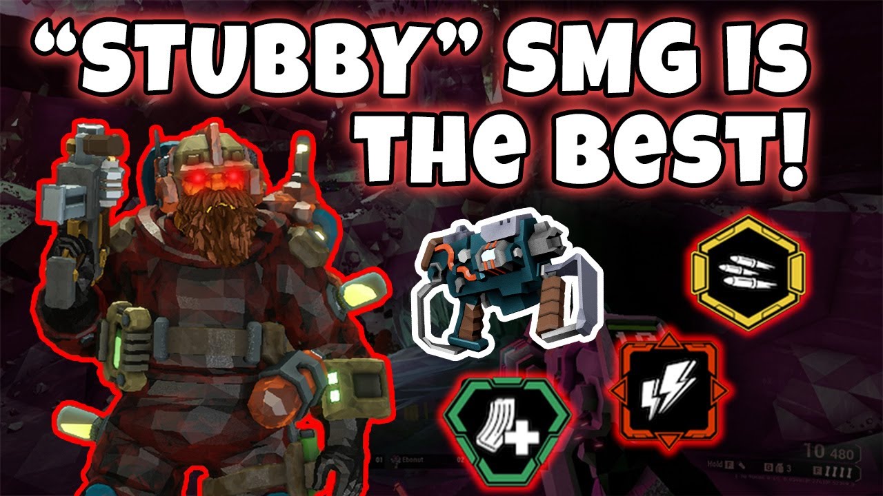 The Stubby SMG is the Engineer's STRONGEST Weapon! | Deep Rock Galactic ...
