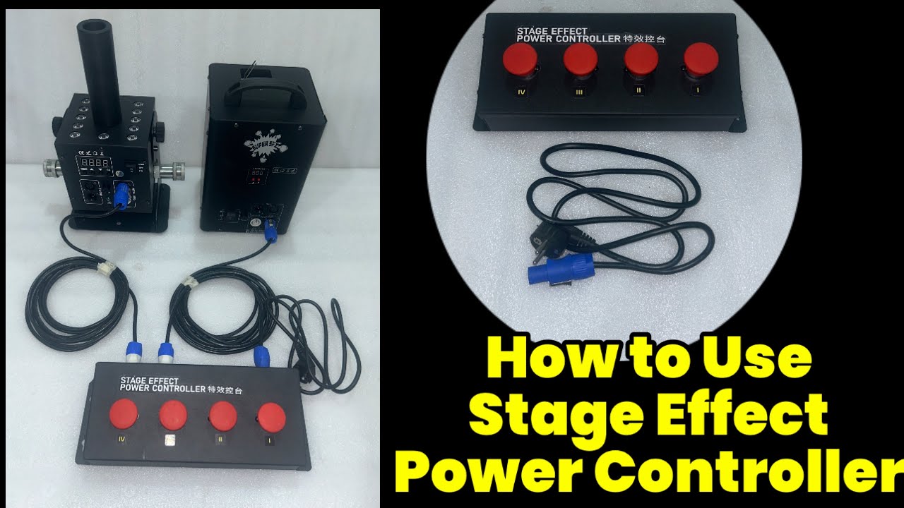 Stage effects power controller, Wholesaler, easy to use, best for co2 ...