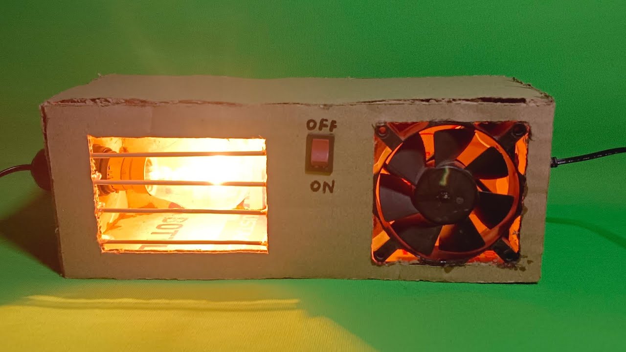 सबसे सस्ता रूम हीटर कैसे||How To Make Room Heater With Cardboard Easy ...
