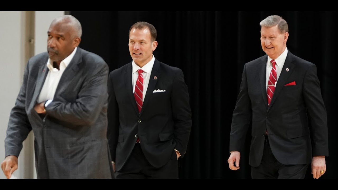 Ohio State introduces new athletic director Ross Bjork Part 1 - YouTube