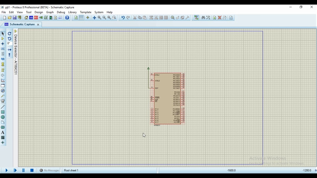 PROTEUS: BEGINNING A NEW SIMULATION PROJECT - YouTube
