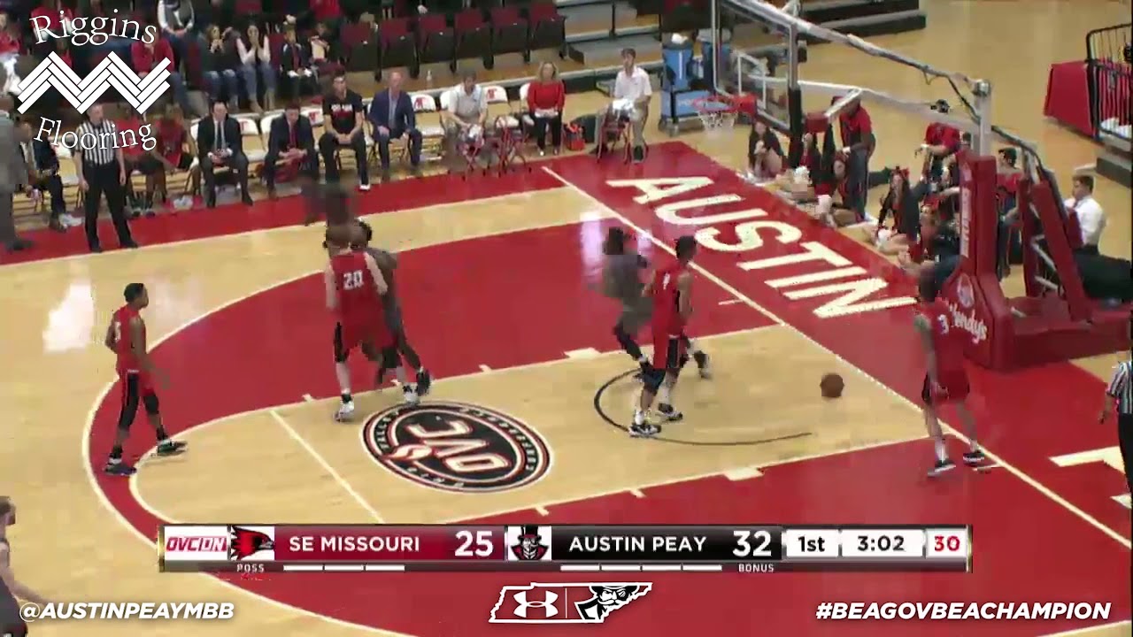 Austin Peay Men's Basketball Highlights vs SEMO - YouTube