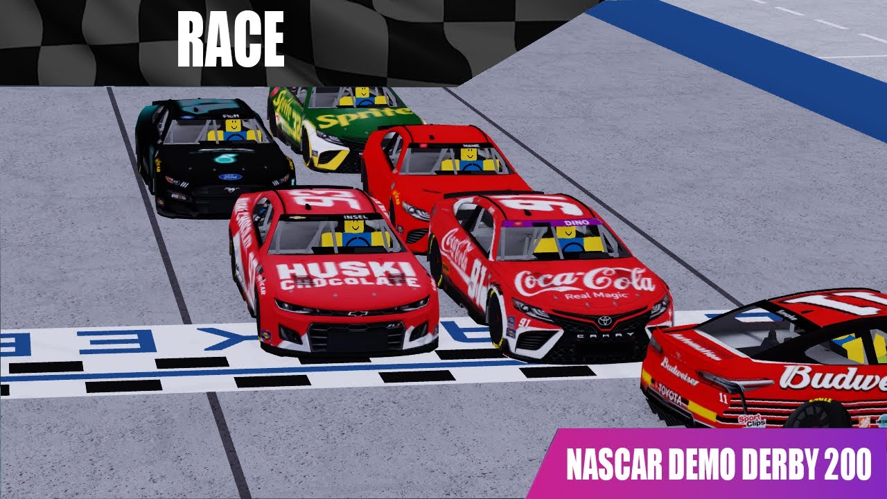 Stock Racing Unlimited S4 - NASCAR Demolition Derby 200 @ Milwuakee (D1 ...