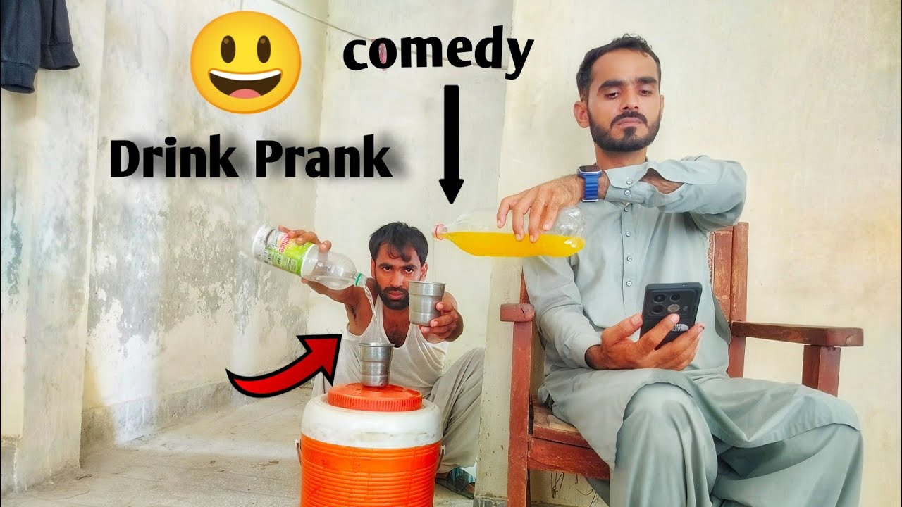 Drink Prank 😂😄||Silent Funny Vedio Chek for End - YouTube