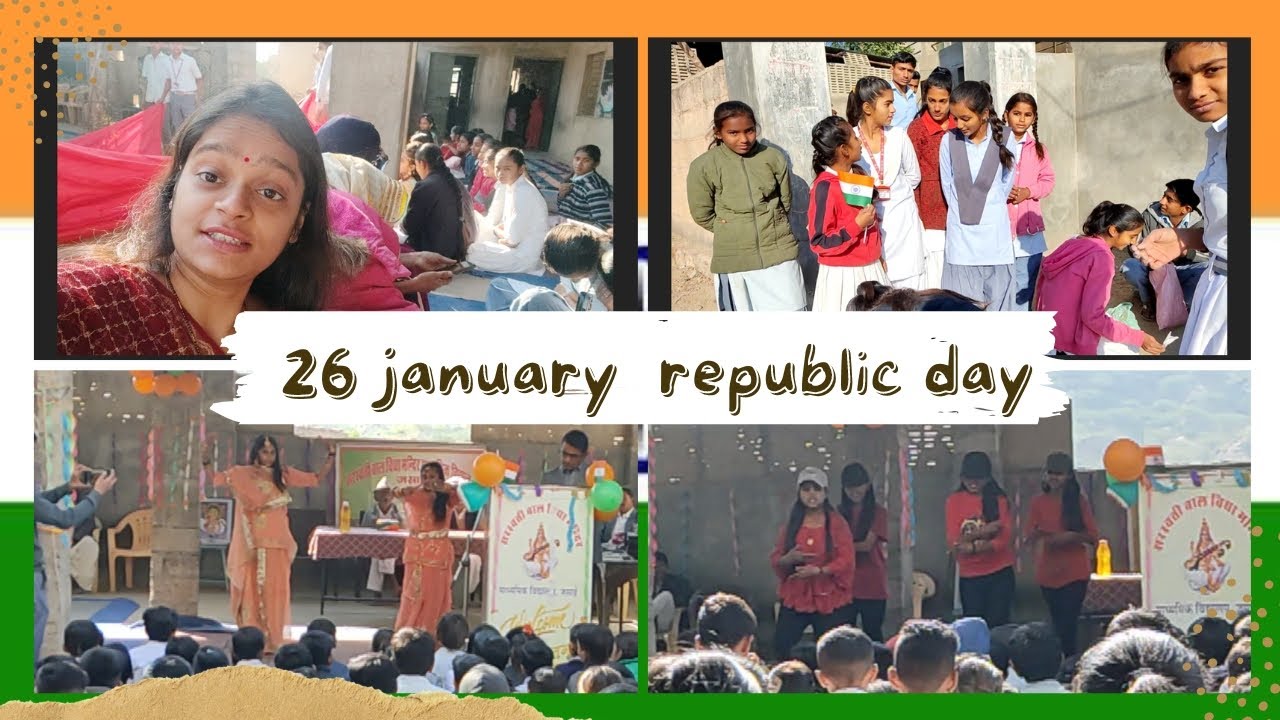 26 january ! republic day ! Saraswati Ball Vidhya Mandir school 26 ...