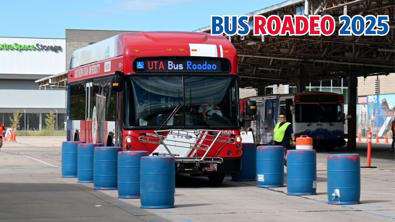 Operators Test Their Skills at the 2025 Bus Roadeo - YouTube