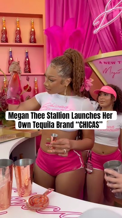 Megan Thee Stallion launches her new tequila brand chicas for her birthday weekend !! # ...