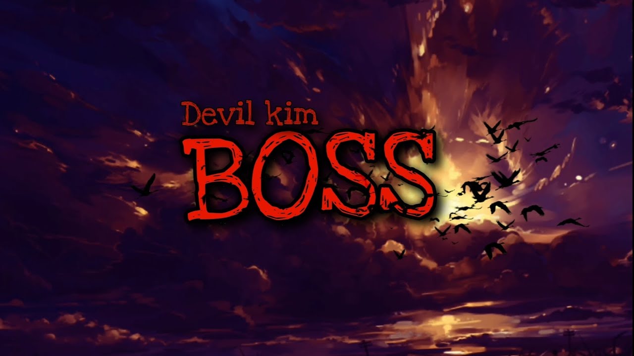 DEVIL KIM - BOSS | VISUALISER LYRICAL VIDEO - YouTube