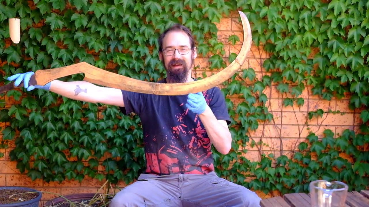 2 Handed Khopesh! Blade decorations! 20k, thanks! 2 days left! - YouTube