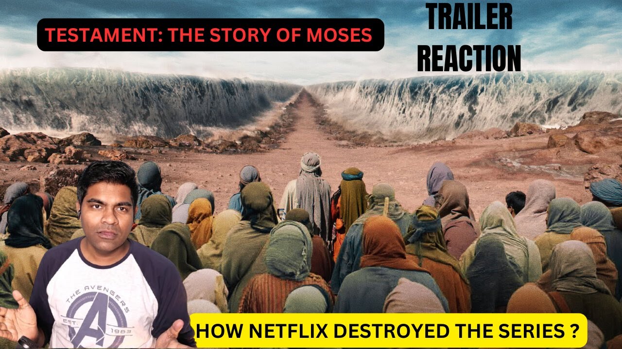 Testament: The Story of Moses | Official Trailer Reaction | Netflix ...