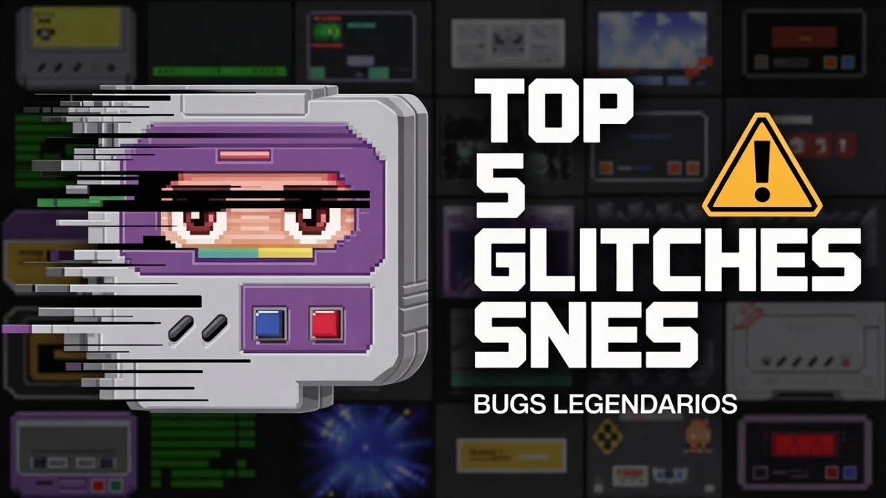 5 GLITCHES legendarios que marcaron SNES para siempre - YouTube
