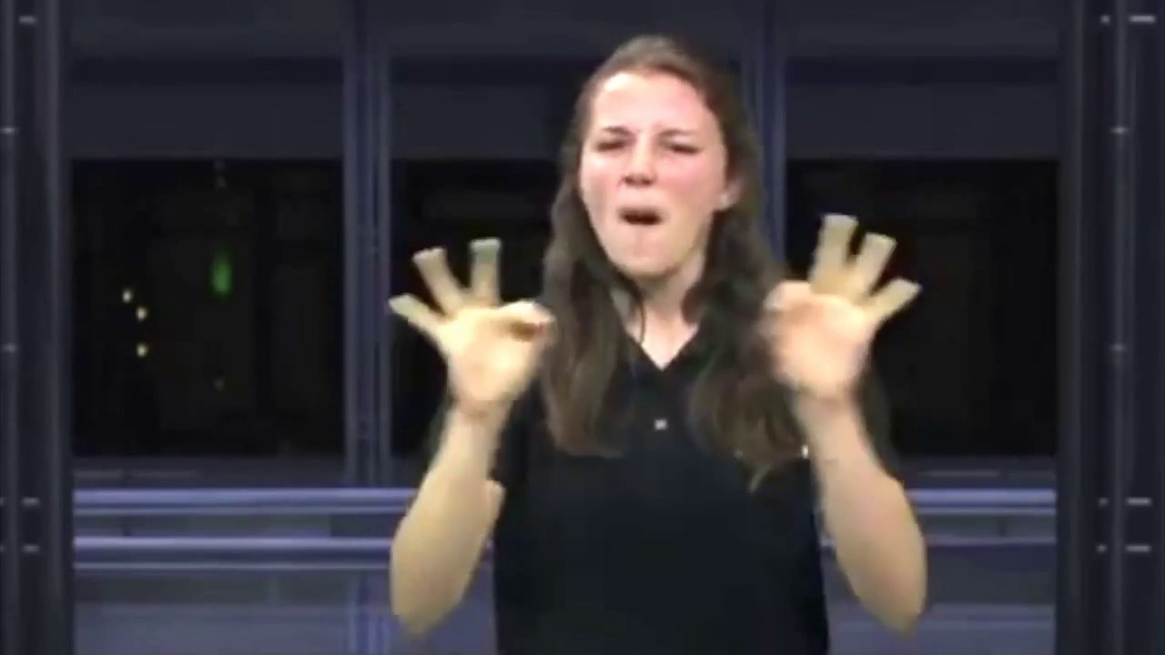 Consecutive Interpreting Practice ASL Source w transcript "How My Passions Impact the World ...