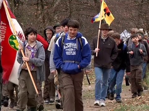 Boy Scouts Camporee In Germany - YouTube