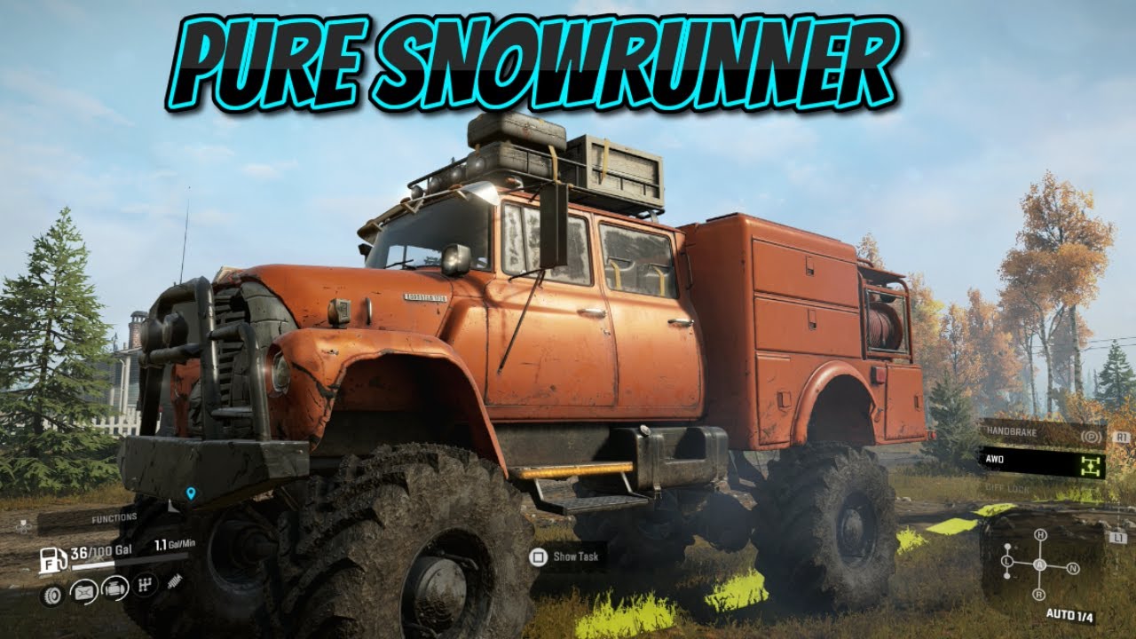 Find all Tasks Locations in Island Lake .... on Snowrunner - YouTube